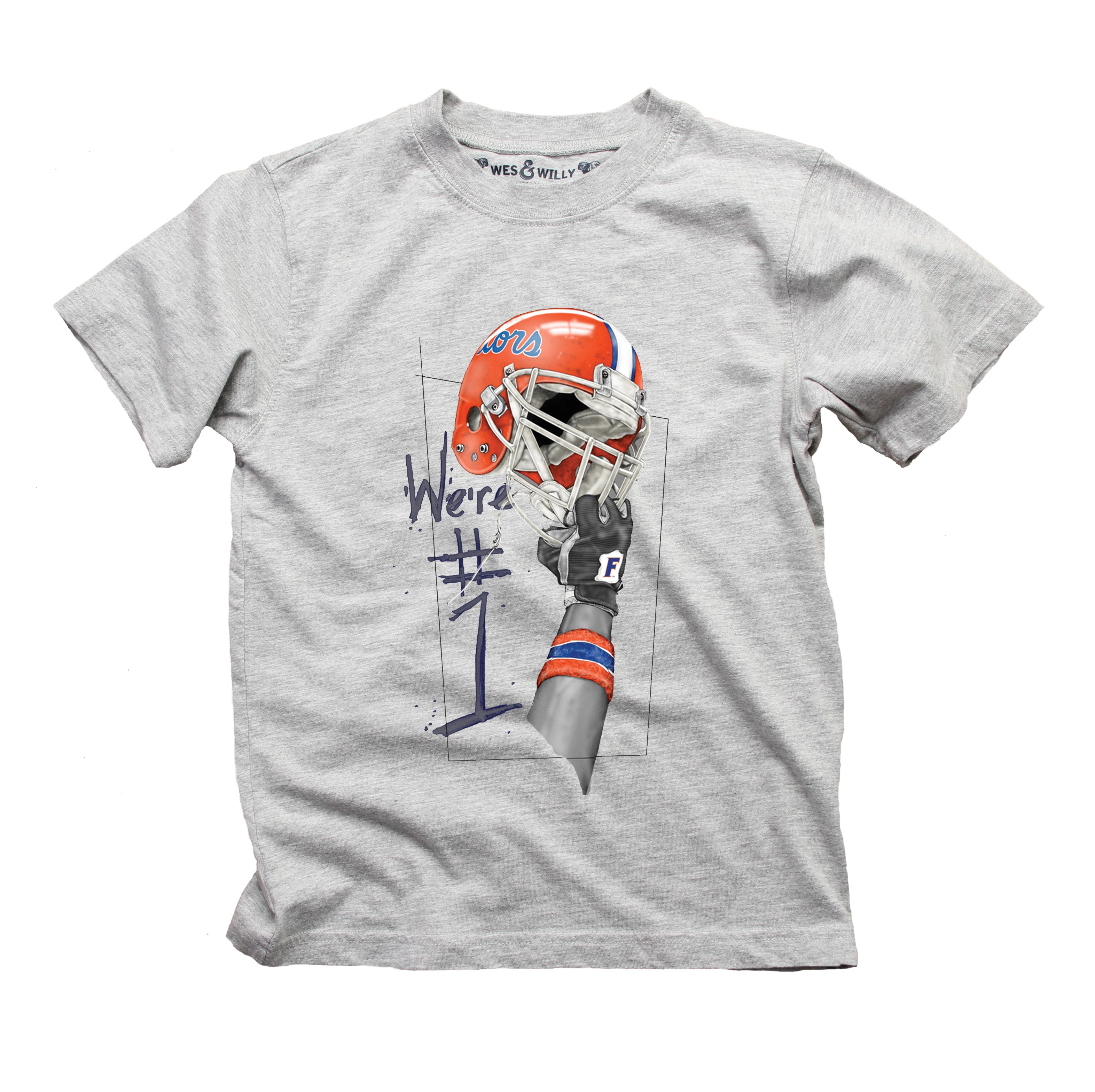 Florida Gators Youth Boys We're #1 Tee – Wes & Willy