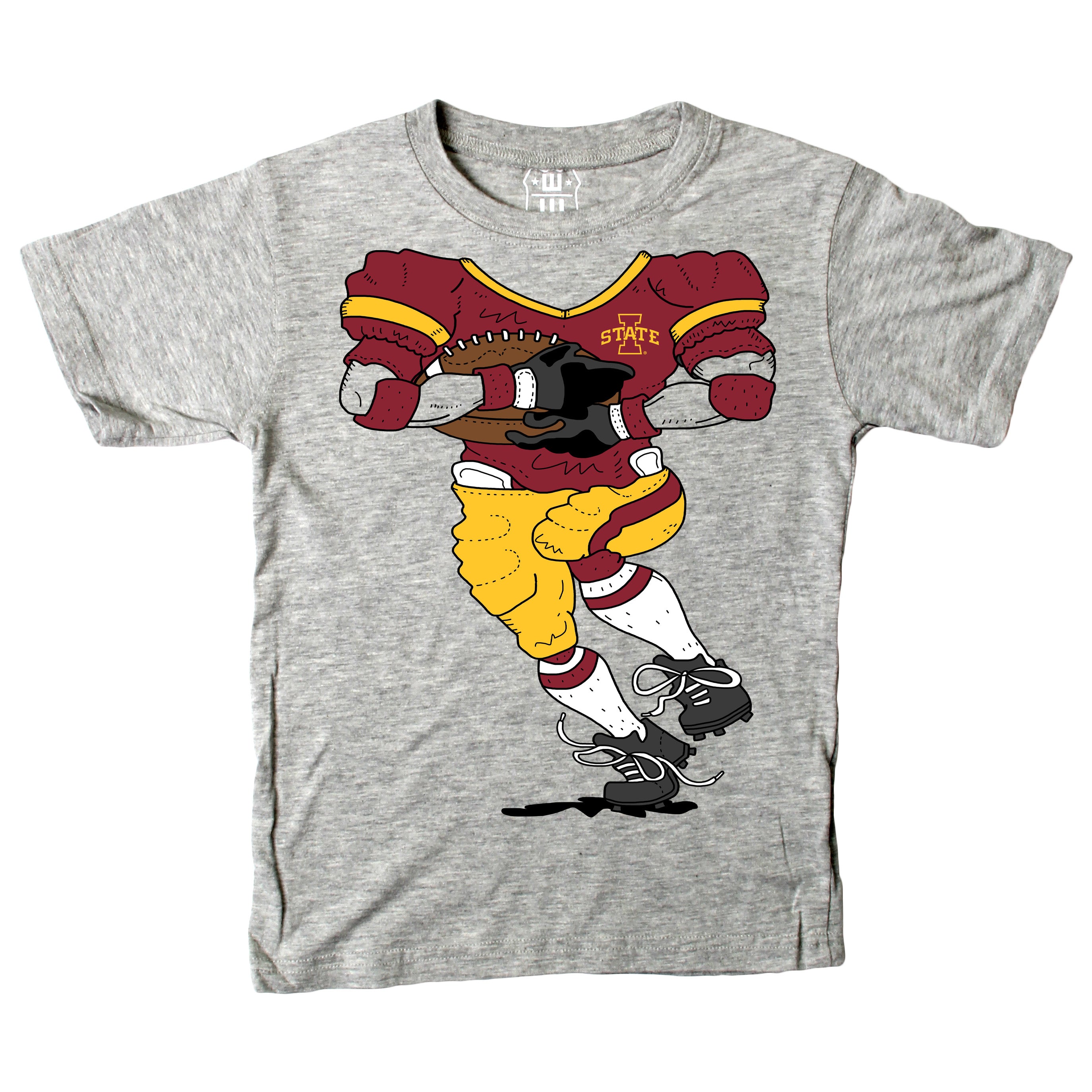 Iowa State Cyclones Youth Boys Football Player SS Tee – Wes & Willy