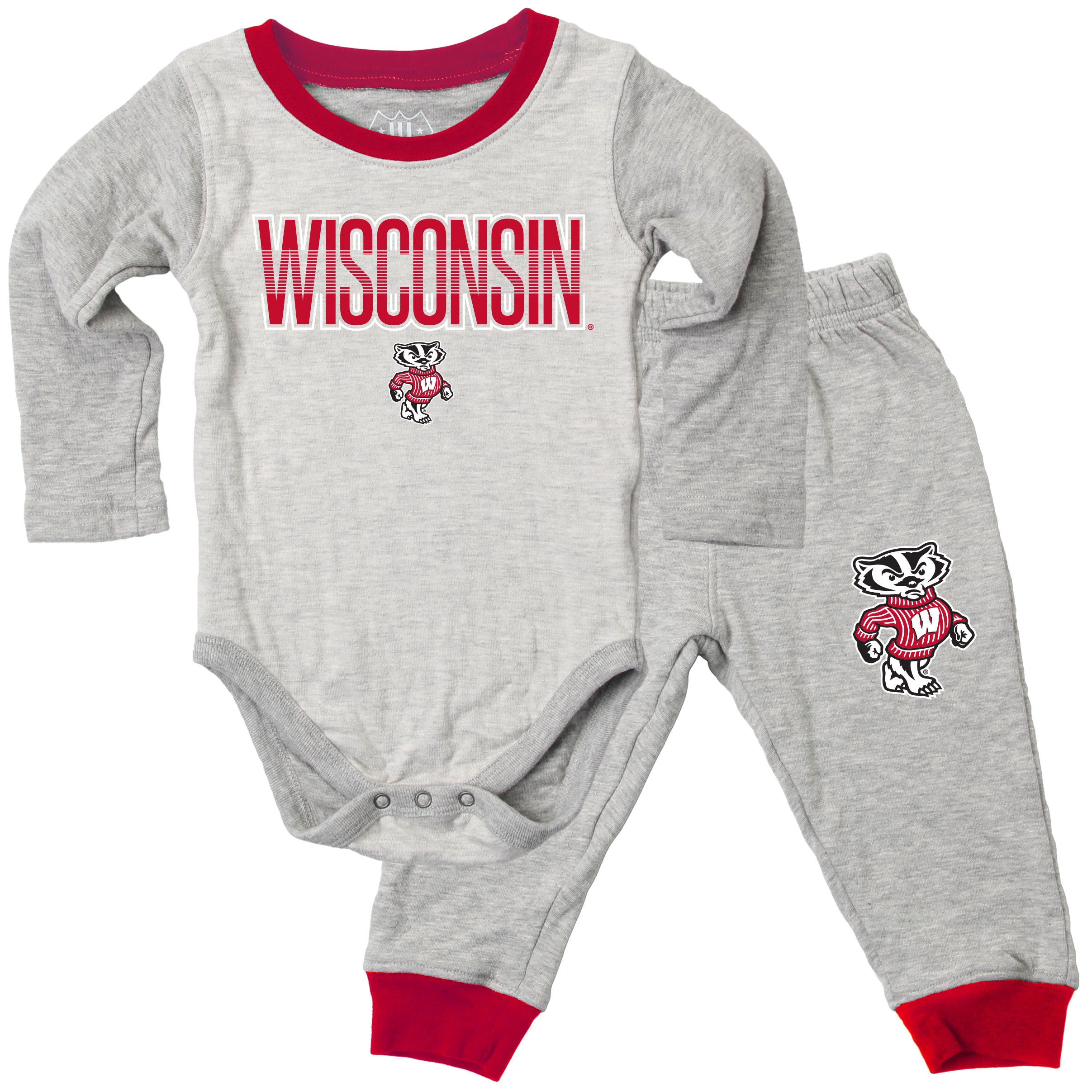 Wisconsin Badgers Infant Jie Jie Hopper Set – Wes & Willy