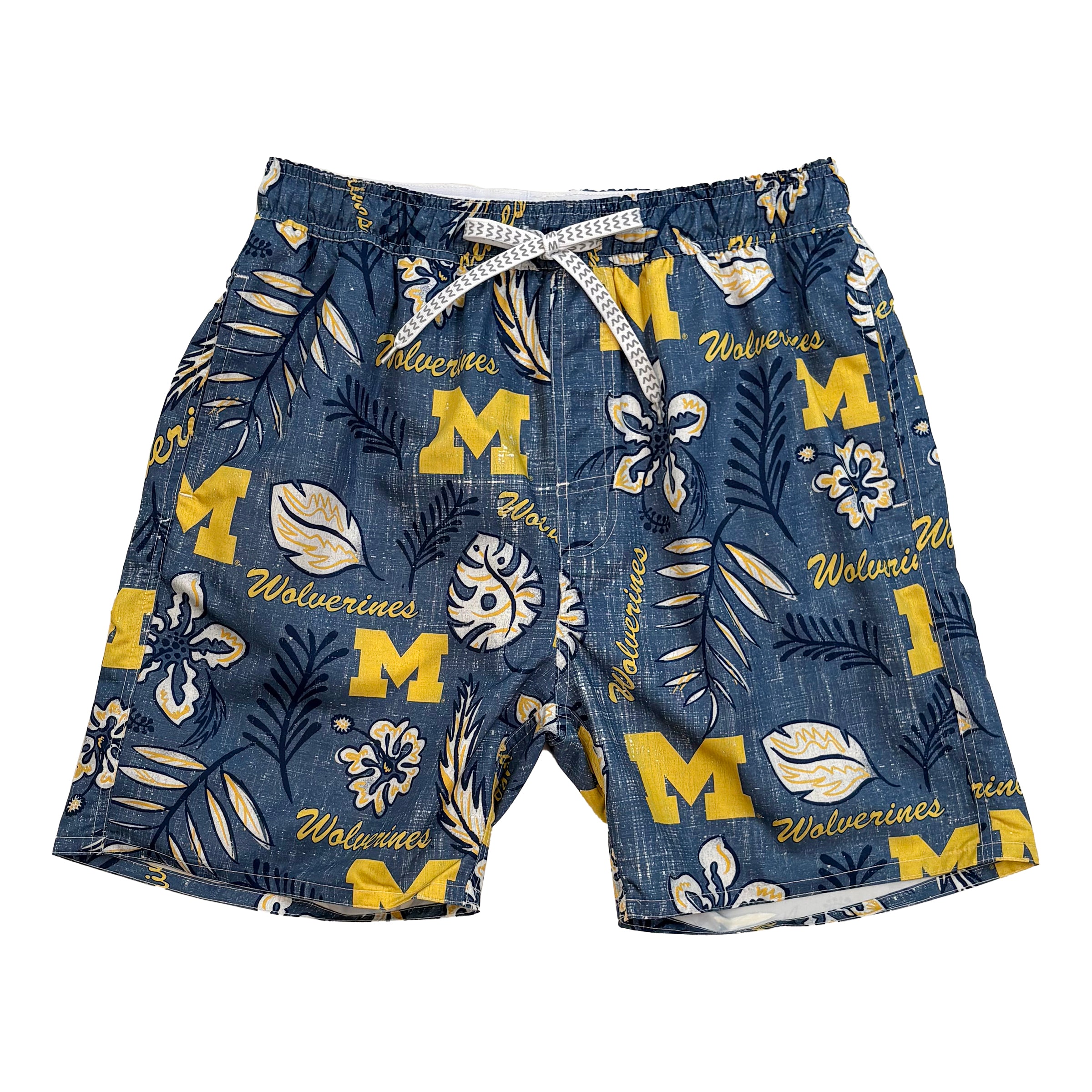 Michigan Wolverines Men's Vintage Swim Trunk – Wes & Willy