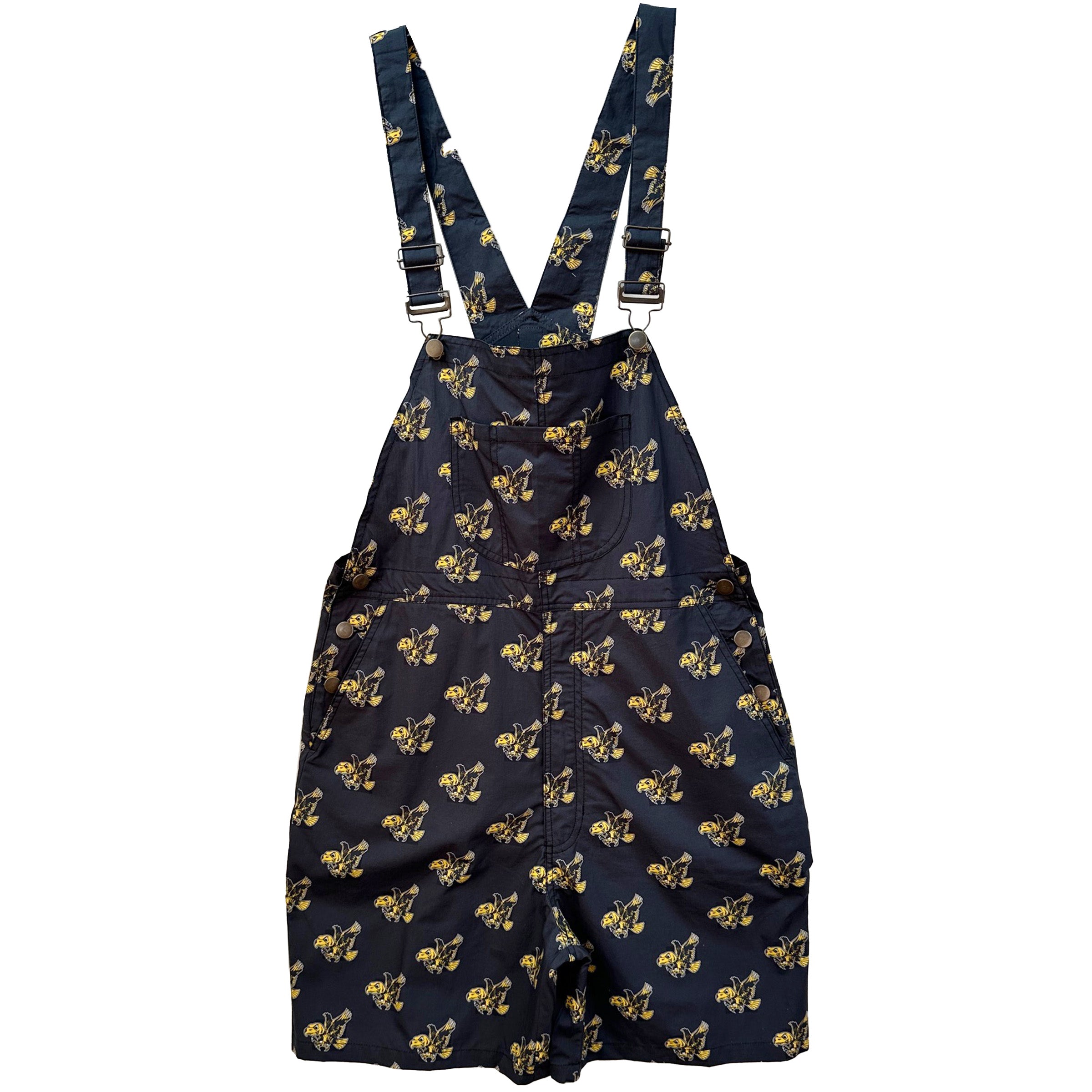 Iowa Hawkeyes Adult Short Overall – Wes & Willy