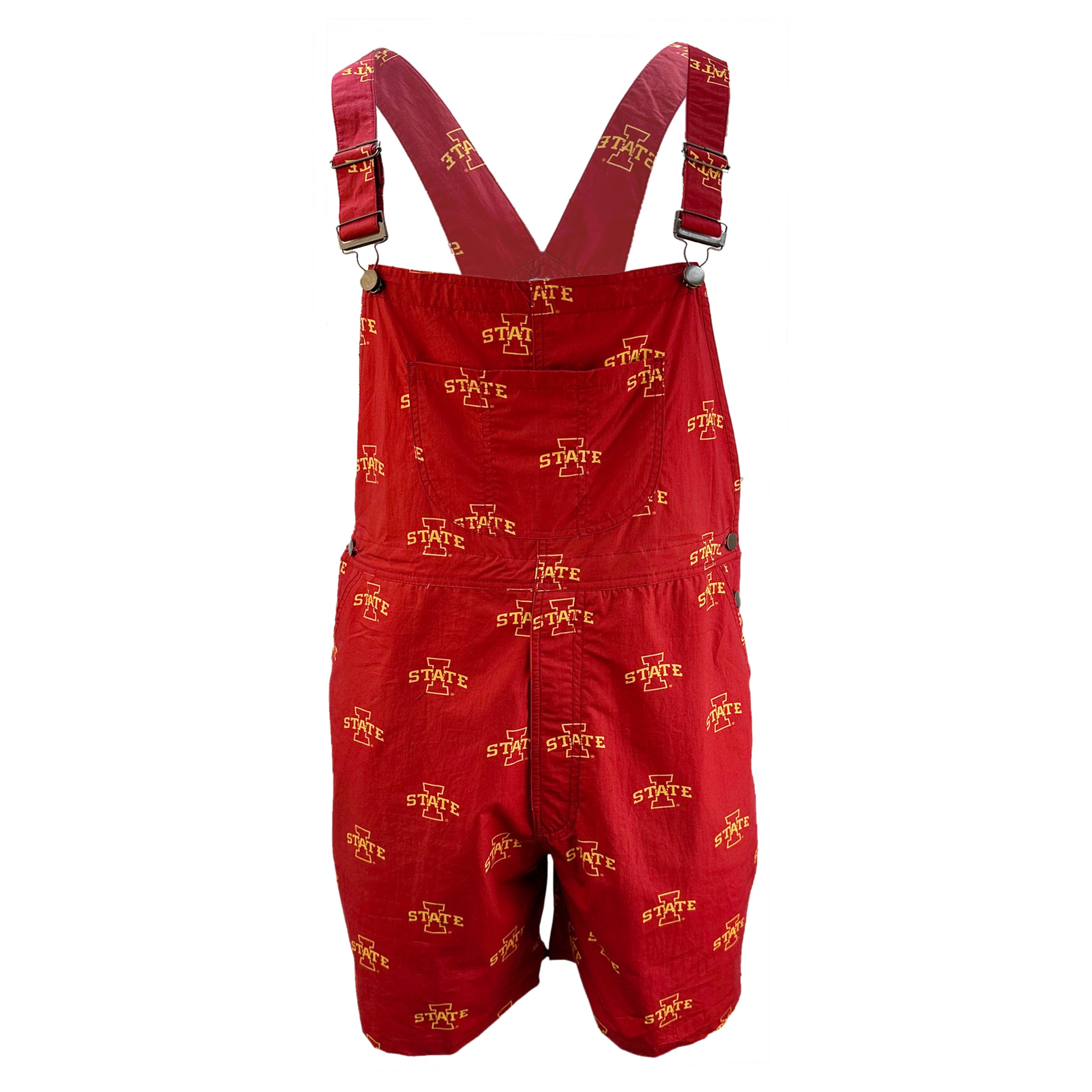 Iowa State Cyclones Adult Short Overall – Wes & Willy