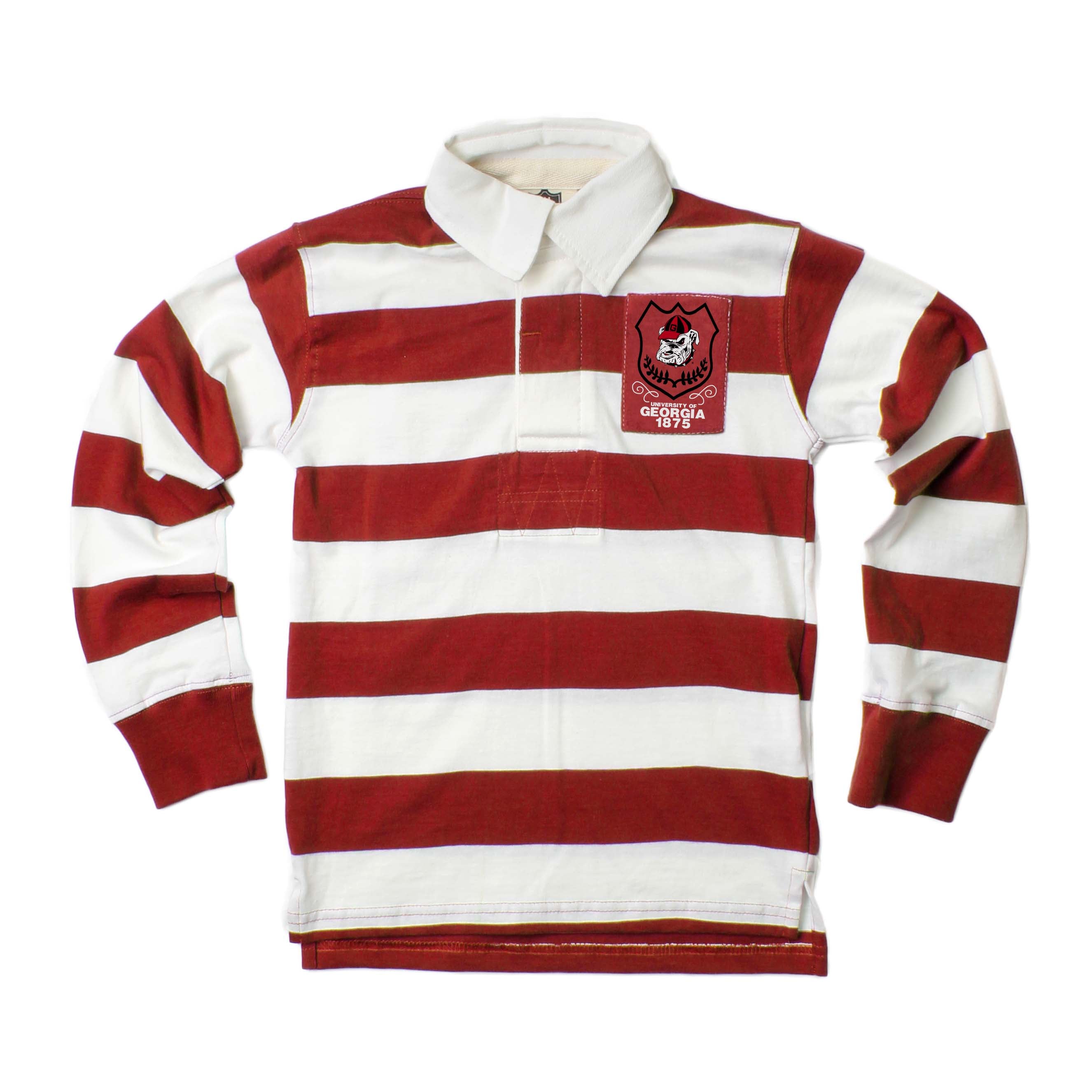 Georgia Bulldogs Youth Boys Rugby Shirt – Wes & Willy