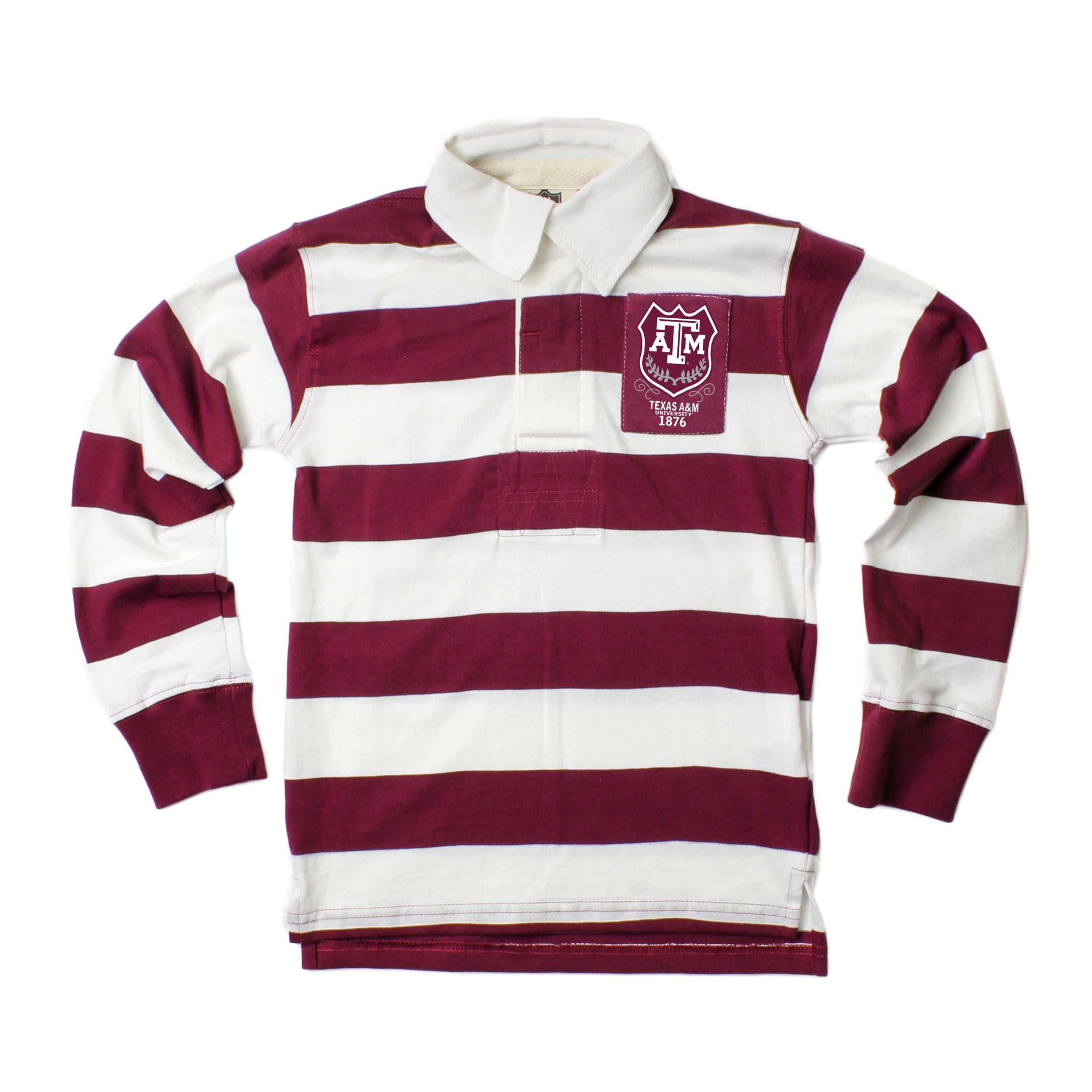 Texas A&M Aggies Youth Boys Rugby Polo – Wes & Willy