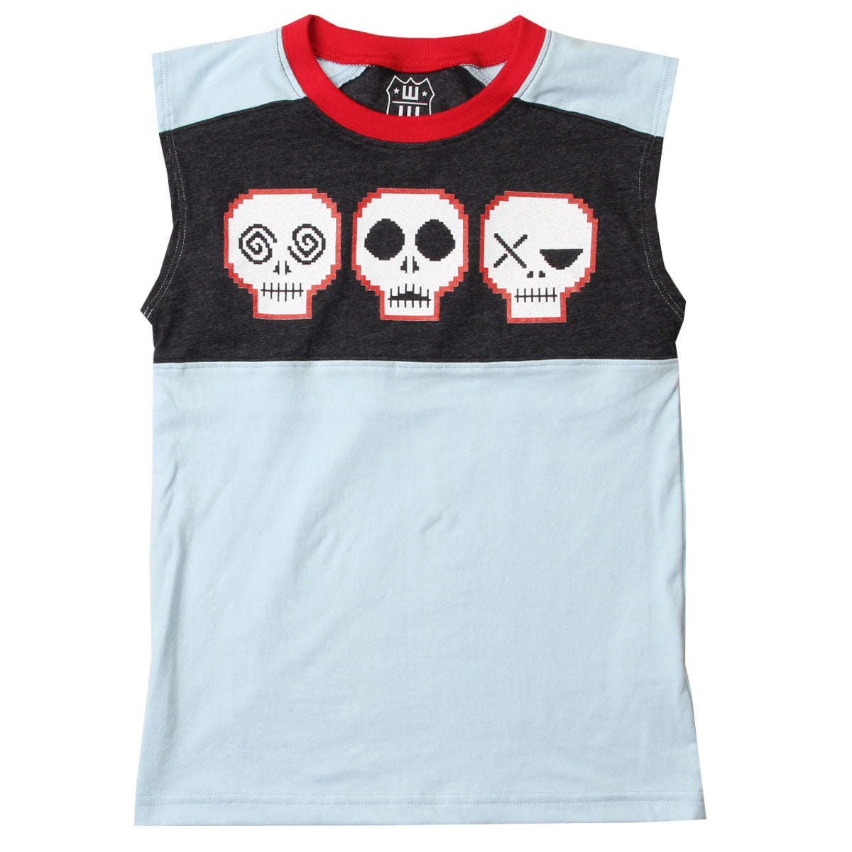 Youth Digital Skull Muscle Tee – Wes & Willy