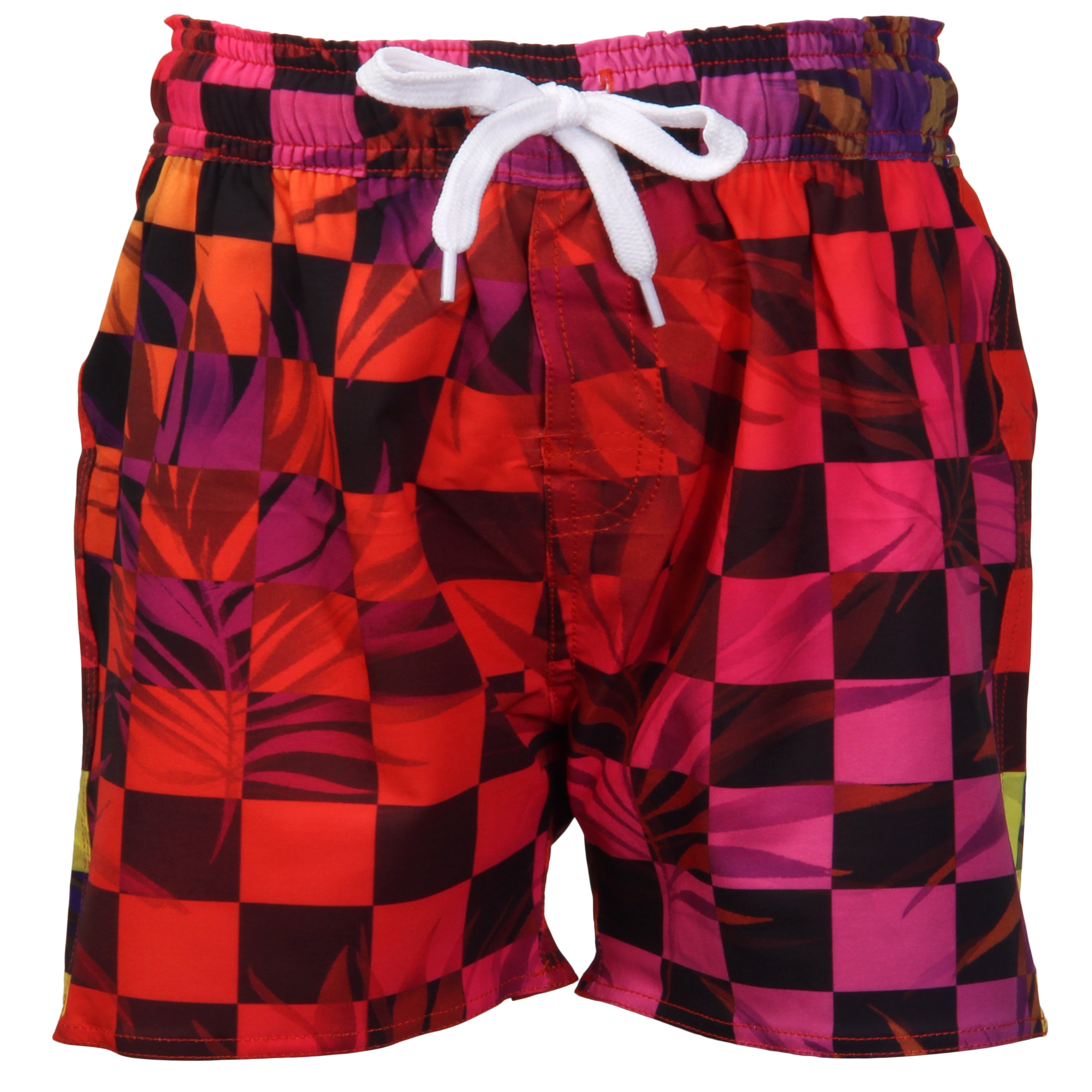 Youth Boys Check Ombre Tech Trunks – Wes & Willy