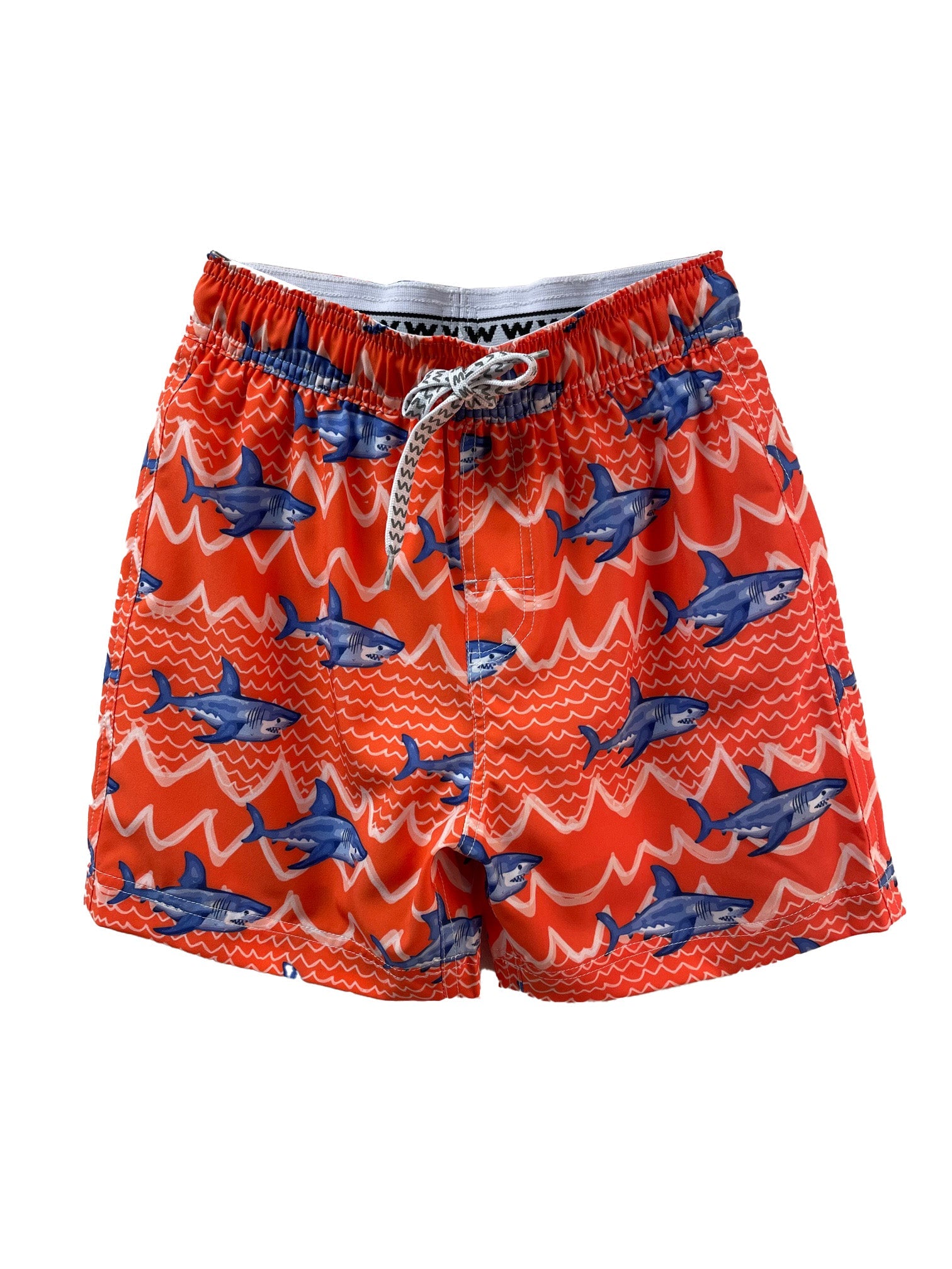 Youth Boys Sharks Trunk – Wes & Willy