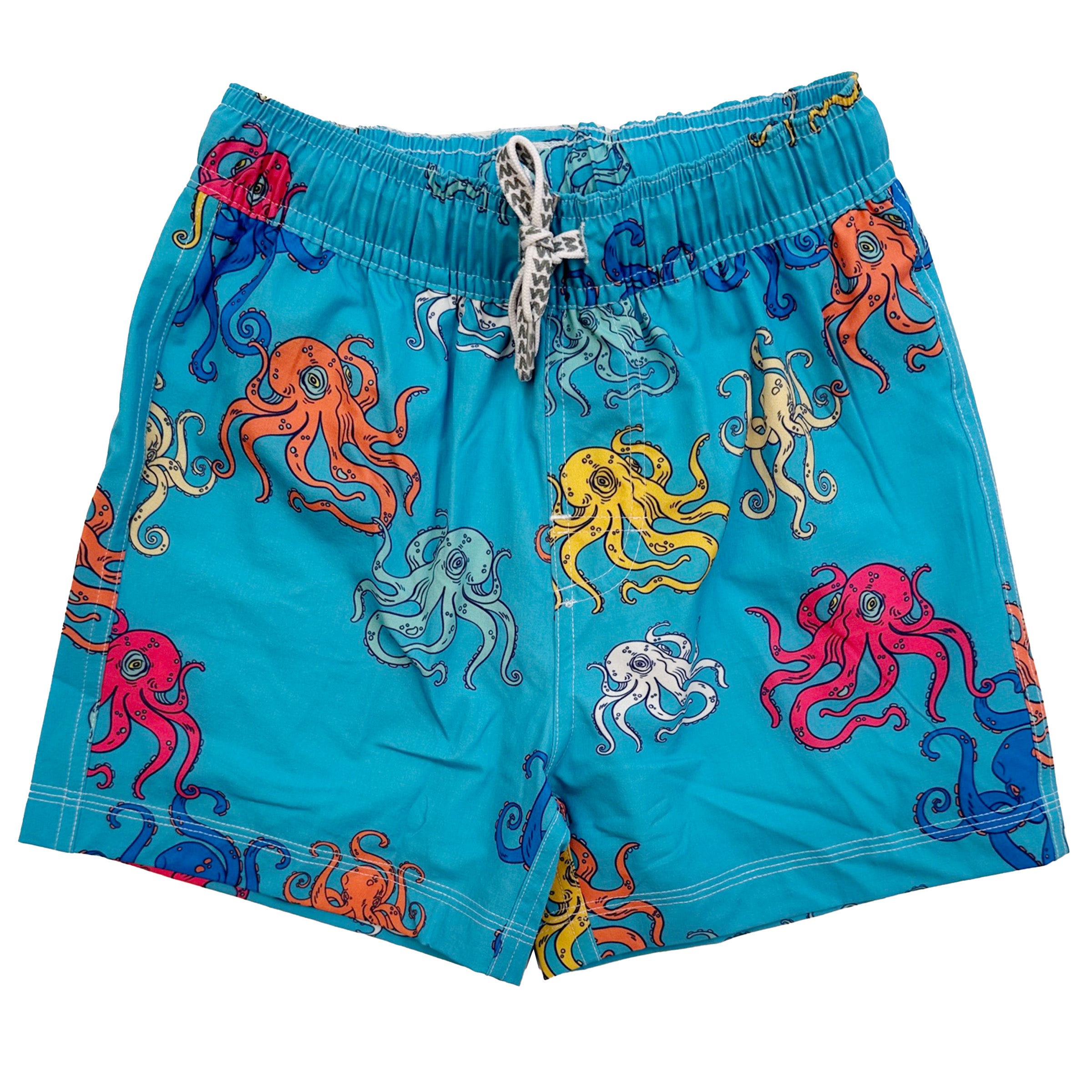 Youth Boys Octopus Swim Trunk – Wes & Willy