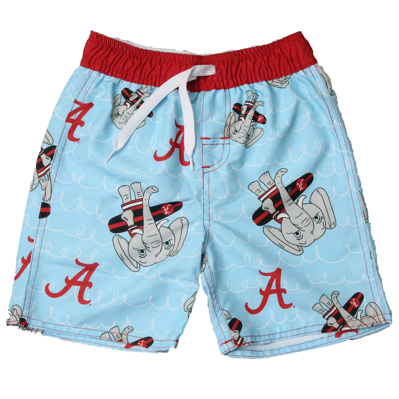 Alabama Crimson Tide Youth Boys Caricature Swim Trunks – Wes & Willy