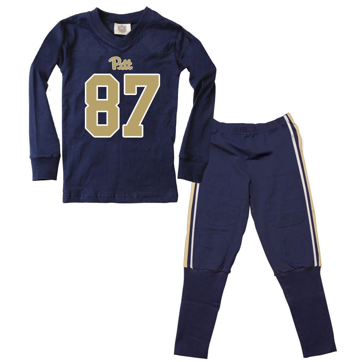 Pittsburgh Panthers Kids Football Pajama – Wes & Willy