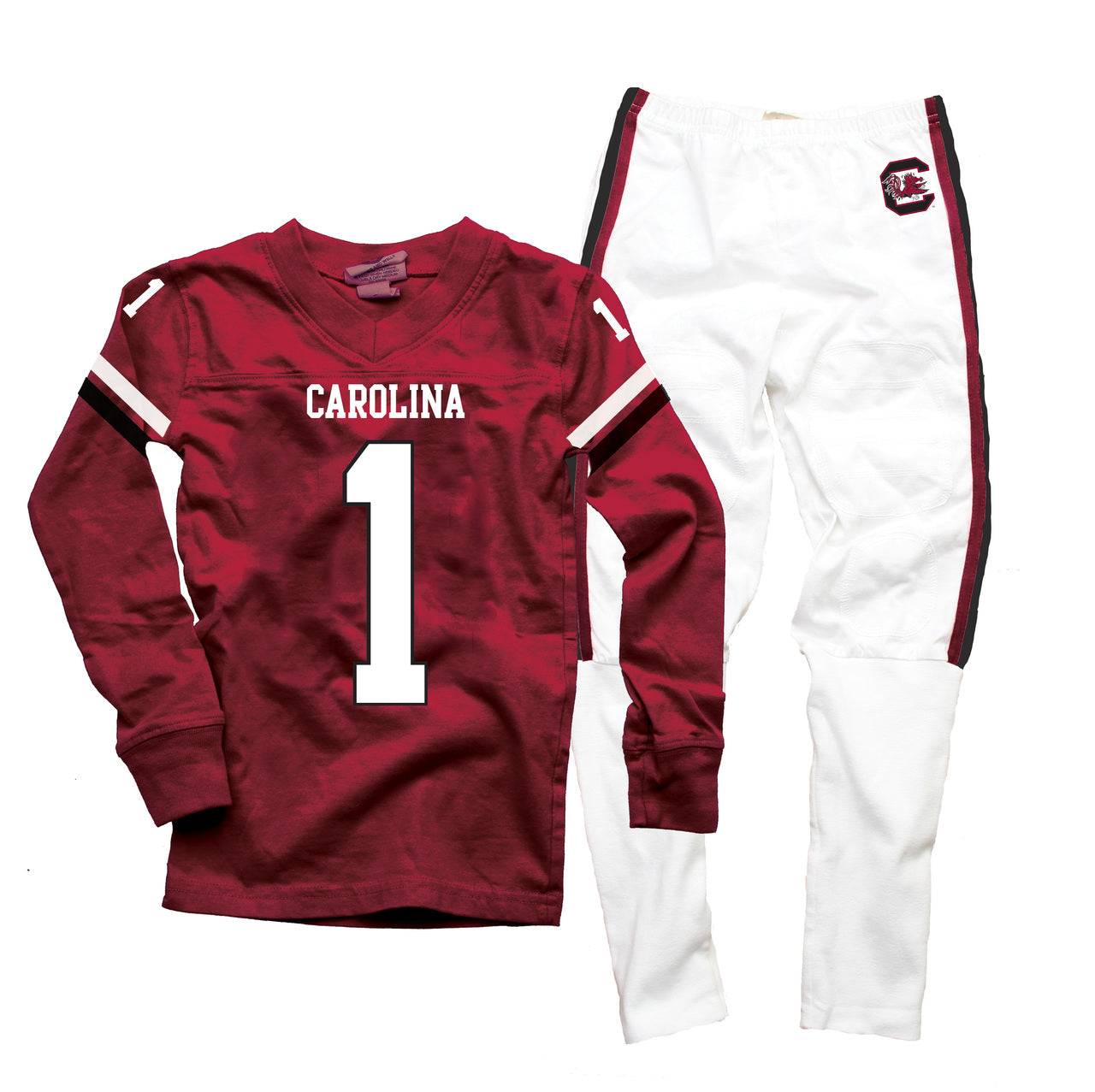South Carolina Gamecocks Kids Football Pajamas – Wes & Willy